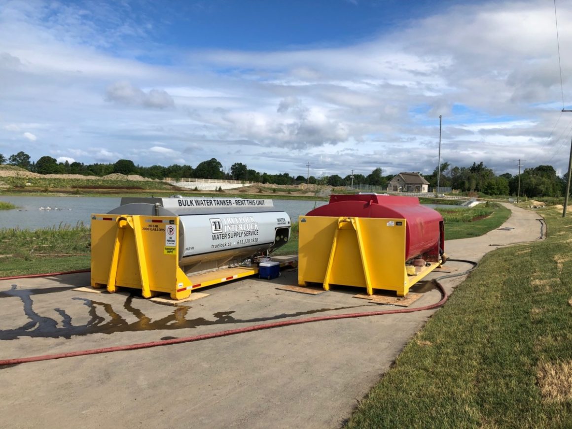 Ottawa Bulk Water Delivery Services, Bulk Water Tank Rentals, Truelock